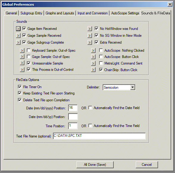 Filedata Reading Samples From A Text Ascii File